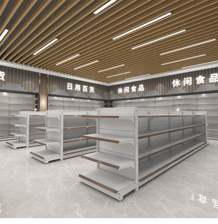 20#90KG Special White Supermarket shelves - RunDa Shelf – Good china ...