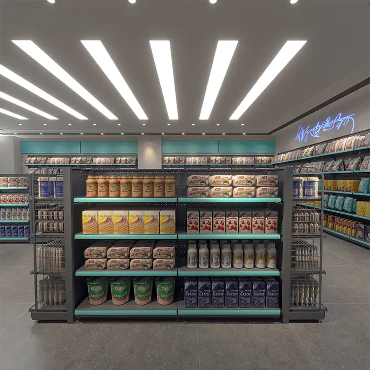 18#40KG Grizzly gray Supermarket shelves - RunDa Shelf – Good china ...